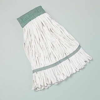 Skilcraft White Medium Rough-N-Ready Looped End Mop Head - Bed Bath ...
