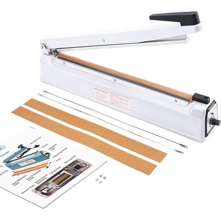 16 inch Manual Heat Sealer Machine Impulse Sealer for Plastic Bags with ...