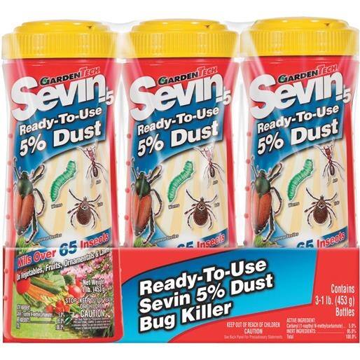 CENTRAL GARDEN GULFSTREAM 3 Pak Sevin 5% Dust 100531074 Unit: PKG - Bed ...