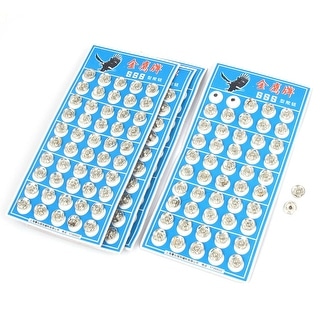 200pcs 10mm Dia Metal Clothes Sewing Press Studs Buttons Tailor Tool ...