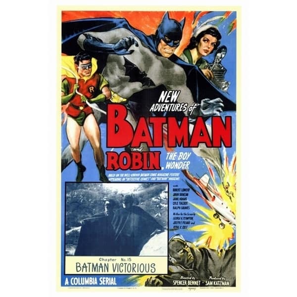 Batman And Robin Movie Poster Print (27 X 40) Item Movgf1178 - Bed Bath ...