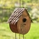Antique Copper Hanging Birdhouse Wind Chime "Farm House" - Bed Bath ...