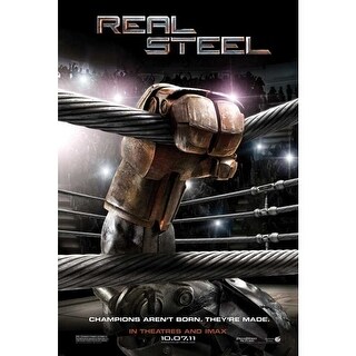 Real Steel Movie Poster Print (27 X 40) Item Movcb16404 - Bed Bath ...