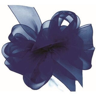 1.5 inch Royal Blue Chiffon Ribbon - Bed Bath & Beyond - 36879934