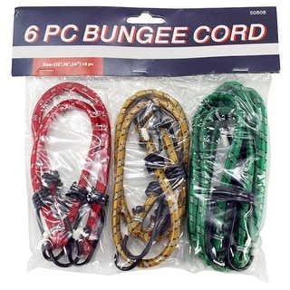 6-pc. Light Duty Bungee Cords - Bed Bath & Beyond - 16056489