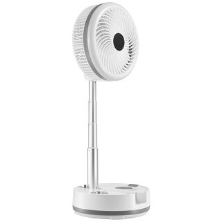 UIMOSO Portable Foldable Rechargeable Oscillating Fan, Quiet Desk/Table ...