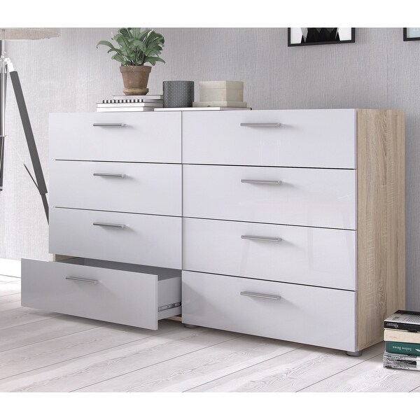 Porch Den Angus Space saving 8 Drawer Double Dresser On Sale Bed Bath Beyond 20340016