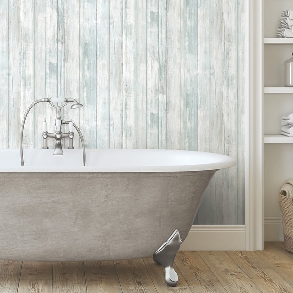 grey blue wallpaper for bathroom