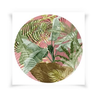 Nature Creative - Tropical Rounds 5 - Unframed Wall Art - Multi - Bed ...