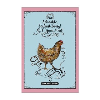 Animal Rights Chicken Illustrations Animals Bird Art Print/Poster - Bed ...