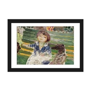 iCanvas "Little Girl With A Dog, 1929-32" by Pierre Bonnard - Bed Bath ...