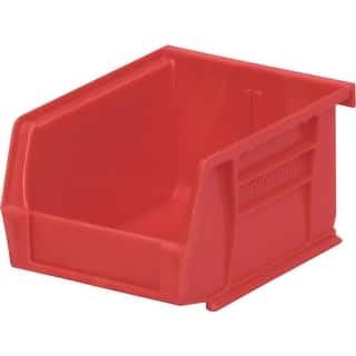 Akro Mills Small Red Storage Bin - Bed Bath & Beyond - 12262439