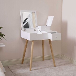 White Vanity Table - Bed Bath & Beyond - 34535991