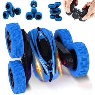 Remote Control Car RC Stunt Car Toy, Double Sided 360°Rotating Tumbling ...