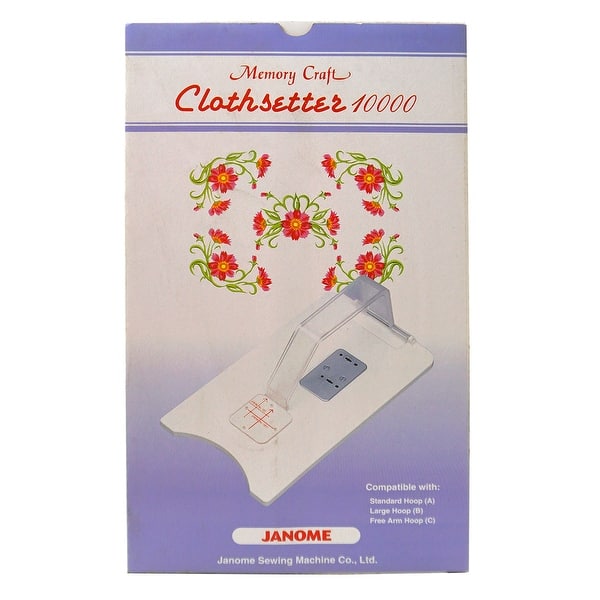 Janome Clothsetter Fits MC10001, 10000, 9700, 9500,350 & 300 - Bed Bath ...