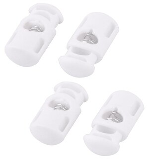 Plastic Single Hole Spring Loaded Clothes Sliding Cord Lock Fastener ...