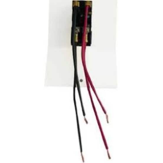 King Bkt1bw Tp Built In Tamper Proof Single Pole Thermostat For White K