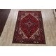 Geometric Heriz Persian Area Rug Handmade Traditional Wool Carpet - 6'9 ...