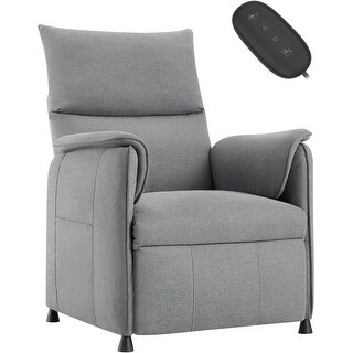 Electric Fabric Adjustable Recliners with Remote Control and Side ...