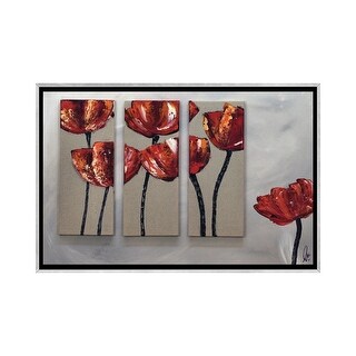 iCanvas "Roter Mohn" by Edelgard Schroer Framed - Bed Bath & Beyond ...