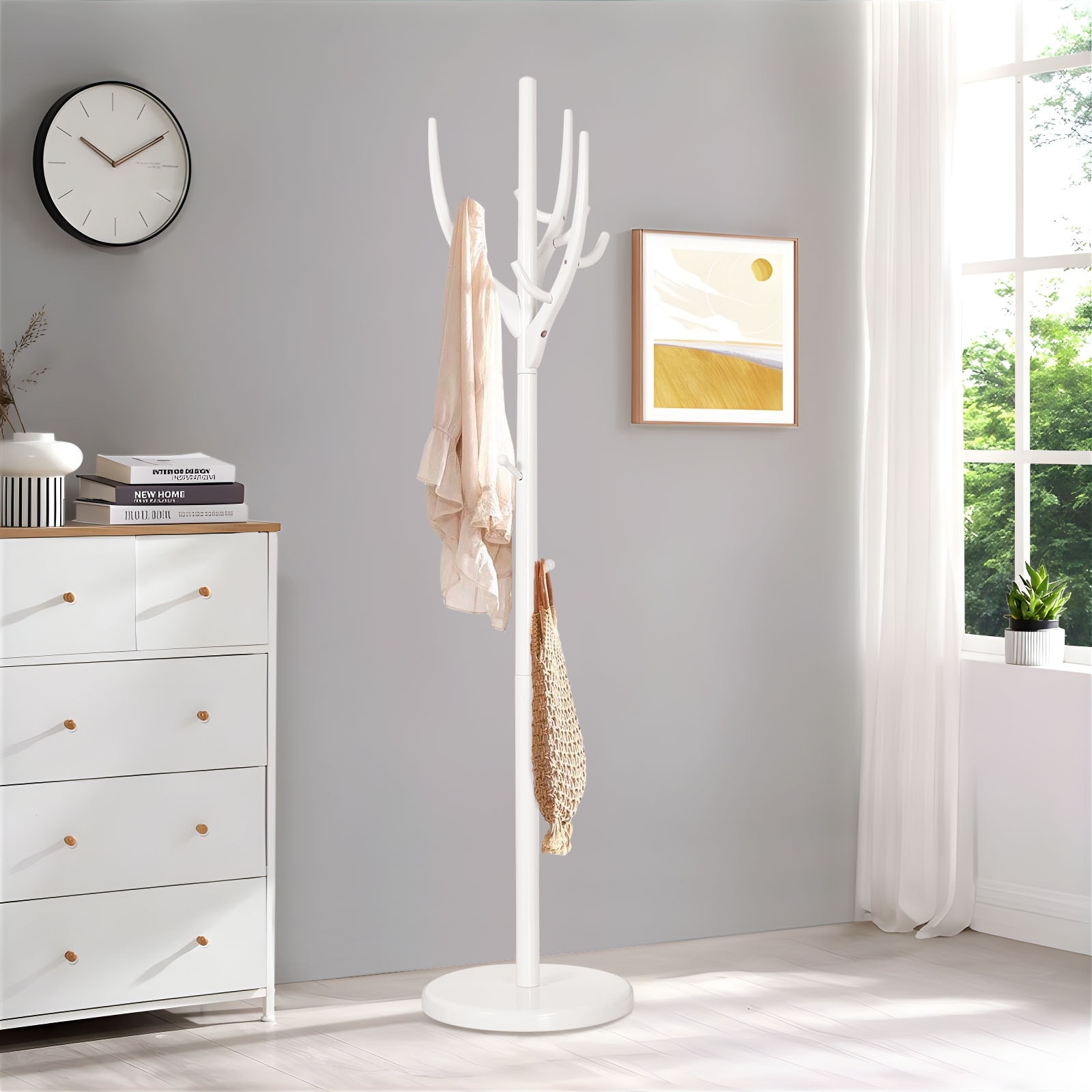 coat stand white