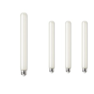 Bulbrite LED Filament Pack of (4) 5 Watt Dimmable 11 Inch T9 Light Bulb with Frost Glass Finish ...