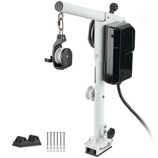 UIMOSO Line Hauler Pot Puller, 12V DC 1200W, Line Hauler Winch Holds ...