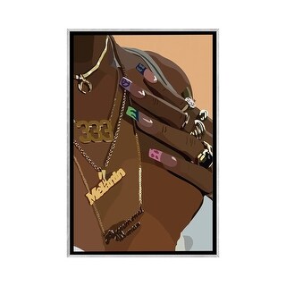 iCanvas "333" by Artpce Framed - Bed Bath & Beyond - 37656955