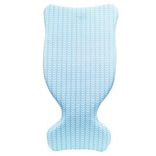 COMFY FLOATS Single Person Saddle Pool Float Lounger, Blue with Chevron ...