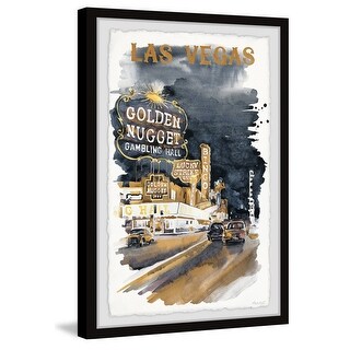 'Entertainment Capital' Framed Painting Print - Bed Bath & Beyond ...