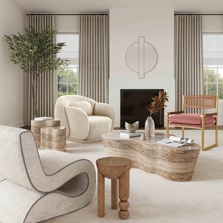 Slab Concrete Short Side Table - Bed Bath & Beyond - 29146814