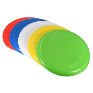 5Pcs 9 Inch Flying Disc Training Soft Flyer Disk Yellow/Blue/Green/Red ...