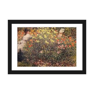 iCanvas "Women in the Flowers, 1875 " by Claude Monet - Bed Bath ...