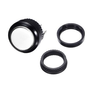 Starts Arcade Buttons ABS Micro Switch for Arcade Machine DC 12V White ...
