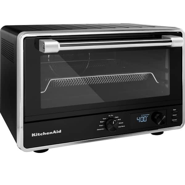 KitchenAid KCO124BM Digital Countertop Oven With Air Fry in BLACK MATTE ...