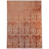CLEO BURNT ORANGE Area Rug by Kavka Designs - Bed Bath & Beyond - 31493007