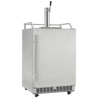 Danby 24 Inch Wide 6.5 Cu. Ft. Capacity Free Standing Beer Kegerator ...