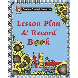 Lesson Plan & Record Book Sunflower - Bed Bath & Beyond - 22143749