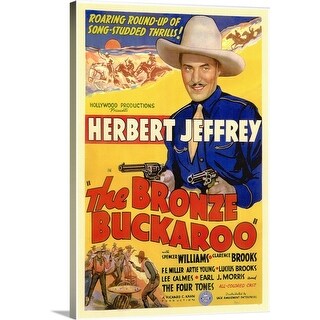 "The Bronze Buckaroo (1939)" Canvas Wall Art - Bed Bath & Beyond - 24131231