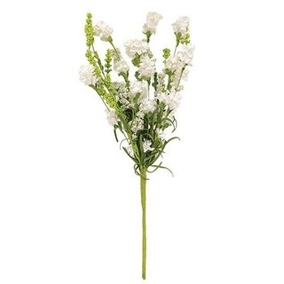 White Obedient Flower Pick 15" - 15"H x 5"W - Bed Bath & Beyond - 33089271