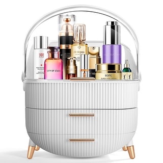 Portable Cosmetics Storage Box, Makeup Organizer for Vanity,Preppy Skin ...