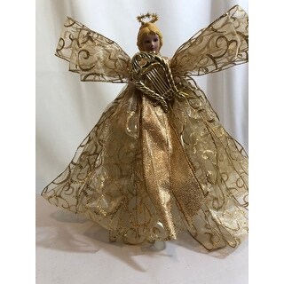 Angel Decor Christmas Tree Topper Religious Decorations Halo - Bed Bath ...