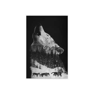 Wolfpack Print On Acrylic Glass by Andreas Lie - Bed Bath & Beyond ...