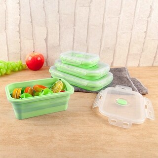 High Temperature Silicone Lunch Box Outdoor Portable Multi-Function ...