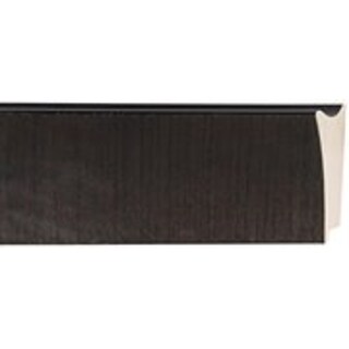 Picture Frame Moulding Wood 100Ft Bundle Contemporary Black Finish 4 ...