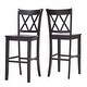 Eleanor X Back Bar Height Chairs (Set of 2) by iNSPIRE Q Classic - Bed ...