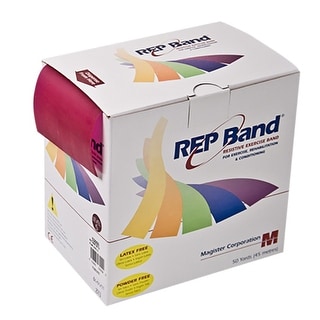 REP Band® Twin-Pak® - latex-free - 100 yard (2 x 50 yard boxes) - plum ...
