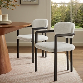 Elio Barrel Fabric and Metal Dining Chair by Modway - Bed Bath & Beyond ...