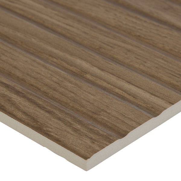 Industry Tile 12x24 Wood Panel 3D design wall tile - Nogal - On Sale ...
