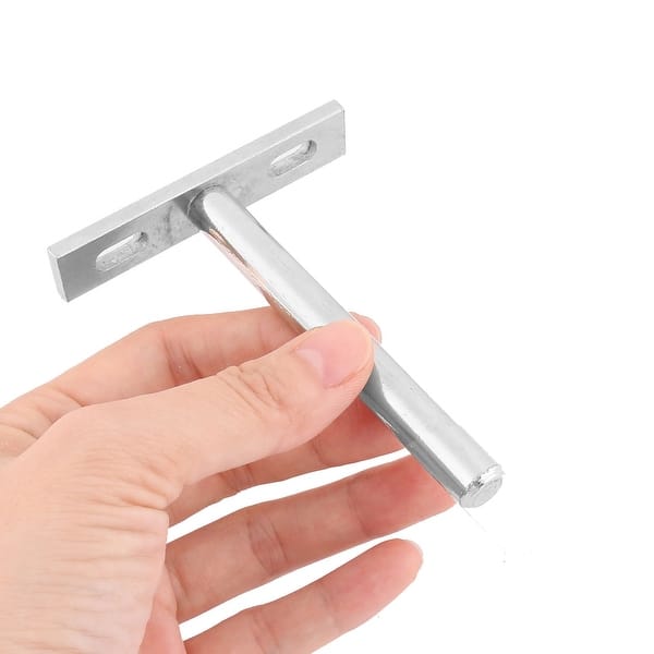 Stainless Steel T Shaped Wall Mounted Shelf Support Holder Bracket ...